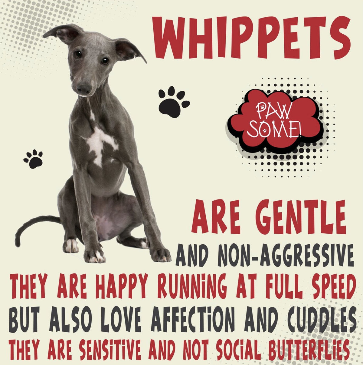 Whippet Metal Wall Sign — Restore The Planet Solutions Ltd